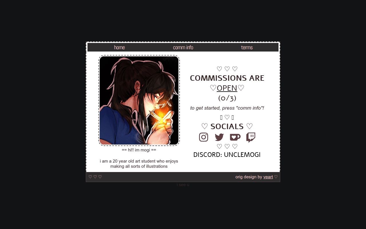 mogi comm info